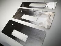 China Custom Precision Stamped Metal Faceplates for Industrial Control Panels and Equipment for sale