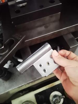 China Custom Sheet Metal Mounting Bracket with Welded Tube | Precision Stamped Steel Support Component for Mechanical Assembly and Industrial Equipment for sale