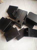 China Precision Black Powder-Coated Sheet Metal Housing | Custom Steel Electrical Enclosure Box | Fabricated Metal Casing with Mounting Holes for Industrial Equipment for sale