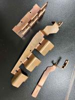 China Custom Copper Stamped Electrical Connectors – Precision Conductive Busbar Components for Power Distribution and Grounding Systems for sale