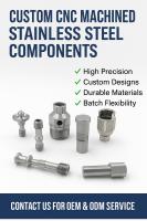 China Custom CNC Machined Stainless Steel Components – Precision Metal Parts for Industrial, Hydraulic, and Mechanical Applications for sale