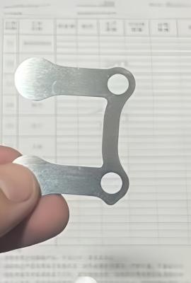 China Custom L-Shaped Precision Metal Stamping Brackets – Stainless Steel Mounting Plate with Dual-Hole and Turned Arm Design for Motor, PCB, and Sensor Assemblies** for sale