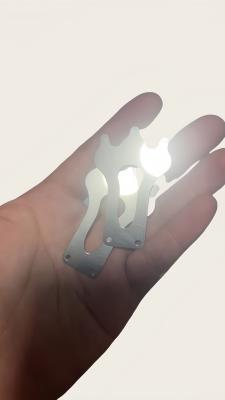China Custom Stainless Steel Stamped Shield Plate – Multi-Hook Design with Cutout for Tools, Sensors & Module Assemblies** for sale