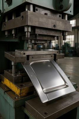 China Custom Stainless Steel Deep Drawing Panel – Precision Metal Stamping Part for Appliances, Automotive, and Industrial Enclosures for sale
