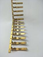 China Customized crimped terminal, brass terminal connector, female metal stamping wire connector terminal for sale