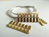 China High Precision Custom Brass Crimp Terminals – Metal Stamping Electrical Connectors for Automotive & Industrial Applications for sale