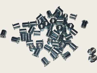 China Carbon Steel Zinc-Plated Self-Clinching Stud | Thru-Hole Press-Fit Bolt for Sheet Metal | High Strength Anti-Rust PEM Fastener for sale