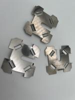China Silicon Steel Laminated Sheet Spring Clip | Precision Metal Stamping Clamp | Strong Core Fastening, Anti-Vibration, Easy Assembly for Motor & Transformer for sale