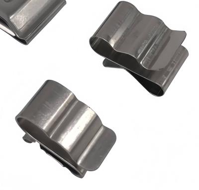 China Durable Stainless Steel Solar Cable Clamps – UV-Resistant PV Wire Clips for Easy Cable Management, Rooftop & Ground Solar Panels, Quick Installation, Anti-Corrosion, Long-Lasting Wire Fixing for sale