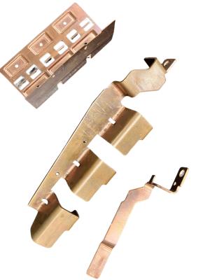 China High Precision Copper Stamped Parts | Excellent Conductivity | Corrosion Resistance | Custom Sizes Available for sale