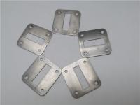 China 304 Stainless Steel Metal Stamping Parts Four Hole Washer 25 Ton Press Force for sale