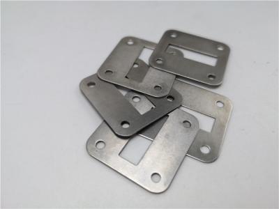 China 304 Stainless Steel Metal Stamping Parts Four Hole Washer 25 Ton Press Force for sale