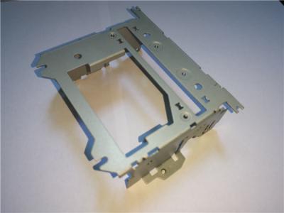 China Cold Rolled Steel Metal Stamping Parts For Machine Metal Box Housing for sale