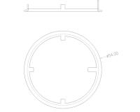 China Progressive Die And Stamping Round Brass Circle Ring Parts For Internal Linking Power End for sale