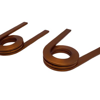 China Custom Flat Planar Coil Inductor | Hollow Air-Core | Oxygen-Free Copper | High-Frequency 7-Turn Leaded Inductor | RoHS Compliant for sale
