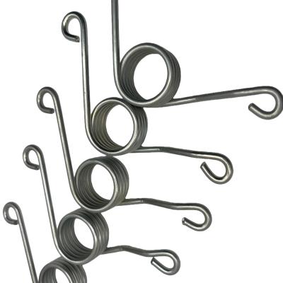 China Single Torsion Spring with Hooked Legs | High Torque Precision Coil Spring | Custom Size Stainless Steel / Carbon Steel | Durable & Long Cycle Life for sale