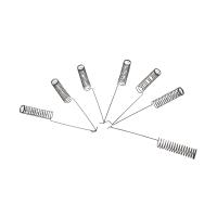 China Extension Spring with Custom Hooks | High Elasticity | Durable Carbon Steel | OEM Size & End Hook Available for sale