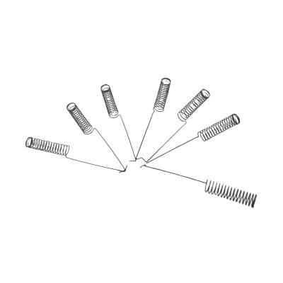 China Extension Spring with Custom Hooks | High Elasticity | Durable Carbon Steel | OEM Size & End Hook Available for sale