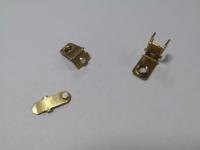 China Corrosion Resistant Brass Stamped Components Precision Metal Fabrication Durable Electrical Connector Parts Custom Made for sale