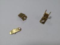 China Corrosion Resistant Brass Stamped Components Precision Metal Fabrication Durable Electrical Connector Parts Custom Made for sale