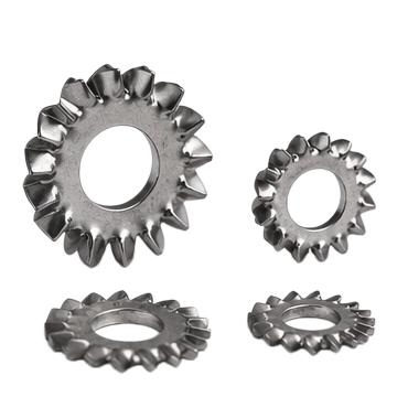 China Stainless Steel Lock Washer DIN 125 M6 & M8 Anti-Loose Fastener with Corrosion Resistance for sale