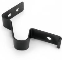 China Heavy Duty Powder-Coated Metal Bracket for Furniture Mounting with Customizable Options for sale