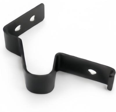 China Heavy Duty Powder-Coated Metal Bracket for Furniture Mounting with Customizable Options for sale