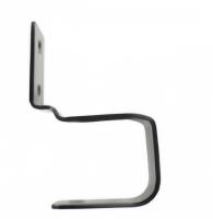 China Heavy Duty Powder-Coated Metal Bracket for Furniture Mounting with Customizable Options for sale