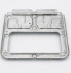 China Stamped Reinforced Mounting Bracket Steel 2mm Automotive Heavy Duty for sale