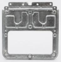 China Stamped Reinforced Mounting Bracket Steel 2mm Automotive Heavy Duty for sale