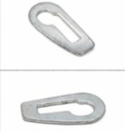 China Galvanized Anti-Corrosion Precision Punched Hole Connecting Plate with Customizable Dimensions for sale