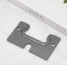 China Precision Stamped Galvanized Keyhole Stamping Fixing Plate Base - Anti-Rust Durable Metal Bracket for Furniture & Industrial Support for sale