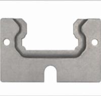 China Precision Stamped Galvanized Keyhole Stamping Fixing Plate Base - Anti-Rust Durable Metal Bracket for Furniture & Industrial Support for sale