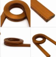 China Heavy-Duty Flat Wire Torsion Spring | 6mm Width High Torque for Gym for sale