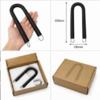 China Custom Continuous Torsion Spring | Black E-Coated Fatigue Resistant for sale