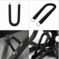 China Custom Continuous Torsion Spring | Black E-Coated Fatigue Resistant for sale