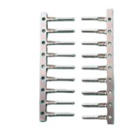 China Precision Female Terminals with Continuous Phosphor Bronze Strip for Automated Wiring Harness Processing and Low Contact Resistance for sale