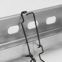 China 72mm Cable Tray Spring Clips | U-Channel Wire Hooks | Fast Fit for sale