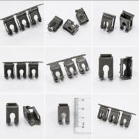 China Custom High-Carbon Spring Steel Retainer Clips with Anti-Vibration Resistance and Customized Bending Radius for sale