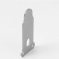 China Heavy Duty Stainless Steel 304 Precision Stamped Keyhole Hanger Plate for Wall Mounting for sale