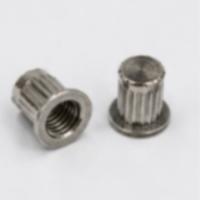 China SS304 Stainless Steel Ribbed Anti-Twist Rivet Nut for Switchgear Cabinet Fastening Solution for sale