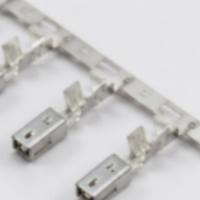 China High Precision Progressive Die Stamped Crimp Female Terminals for Automotive Connectors with Multiple Material Options and RoHS Compliance for sale