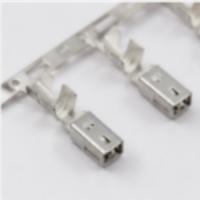 China High Precision Progressive Die Stamped Crimp Female Terminals for Automotive Connectors with Multiple Material Options and RoHS Compliance for sale