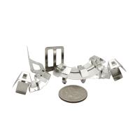 China High Conductivity Precision Metal Stamping Contacts with Tin-Plated Corrosion Resistance and ±0.01mm to ±0.03mm Dimensional Tolerance for sale