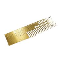 China Progressive Die Stamping Strip Copper Contacts for Electrical Connectors OEM for sale