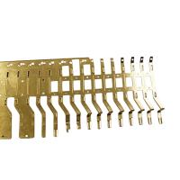 China Progressive Die Stamping Strip Copper Contacts for Electrical Connectors OEM for sale