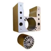China High Permeability Motor Stator and Rotor Stack Silicon Steel Laminations with ±0.01 mm Tolerance and Customizable Thickness for EV Motors for sale