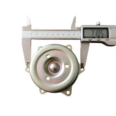 China 72mm Zinc Plated Round Stamping Parts | Precision Engineered Metal Components for sale
