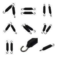 China Tight Ring Compression Spring with Precision English Hook Design and High-Strength Spring Steel Material for Customizable Dimensions for sale