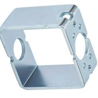 China Heavy-duty Square Motor Mounting Bracket with Corrosion-resistant Surface and Precision Laser Cutting for sale
